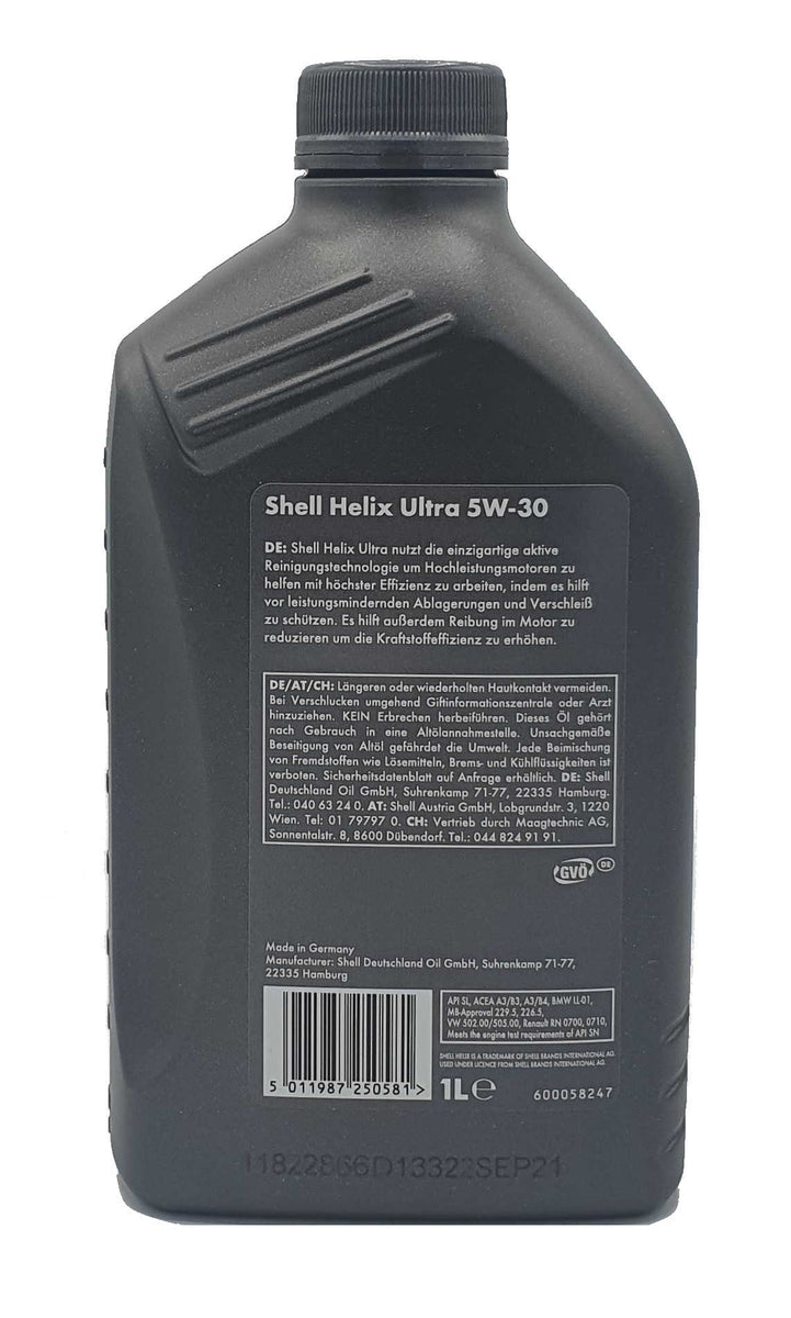 Shell Helix Ultra 5W-30 1 Liter – oel-billiger
