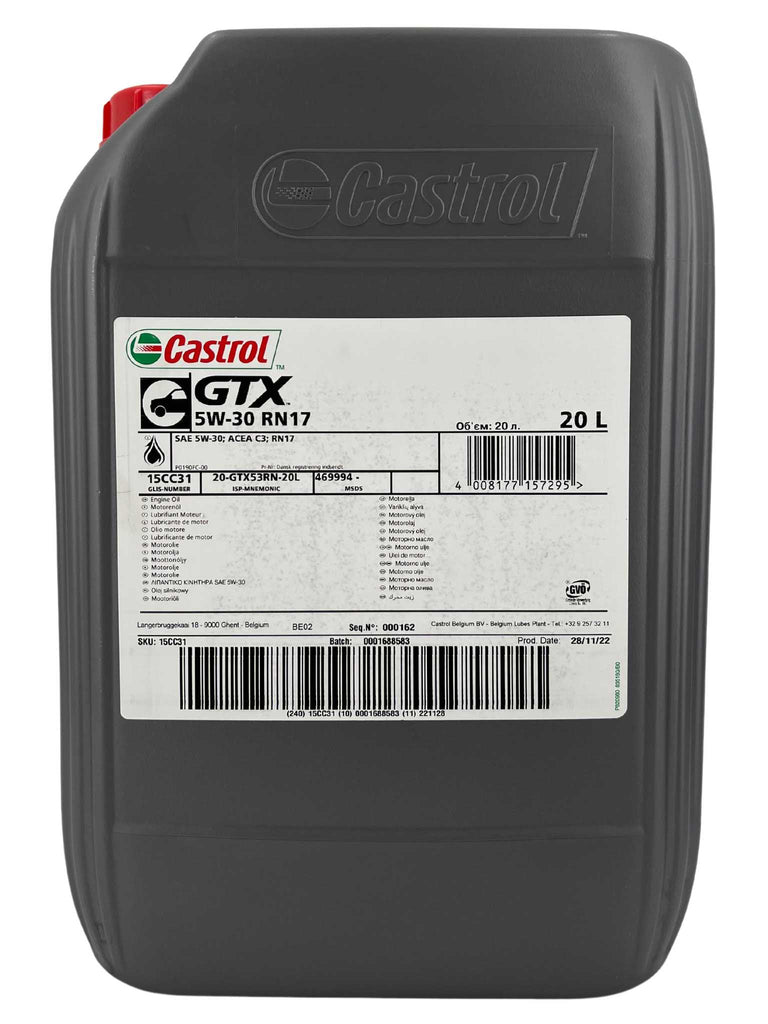 Castrol GTX 5W-30 RN17 20 Liter – oel-billiger