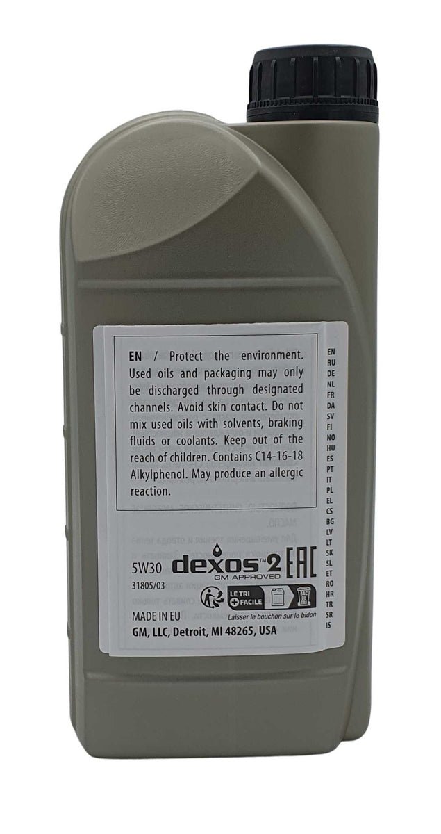 GM Dexos 2 5W-30 1 Liter – oel-billiger