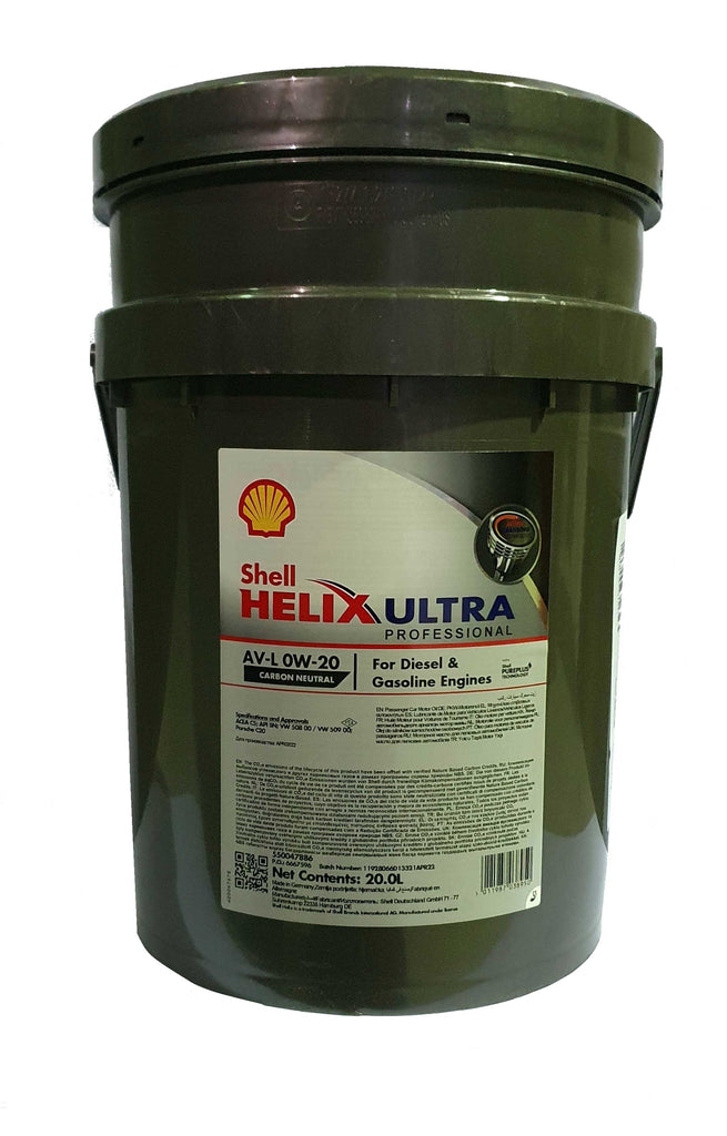 Shell Helix Ultra Professional AV-L 0W-20 20 Liter – oel-billiger